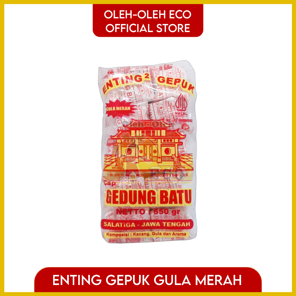 Jual Enting Enting Kacang Gepuk Gula Merah Salatiga CAP GEDUNG BATU ...