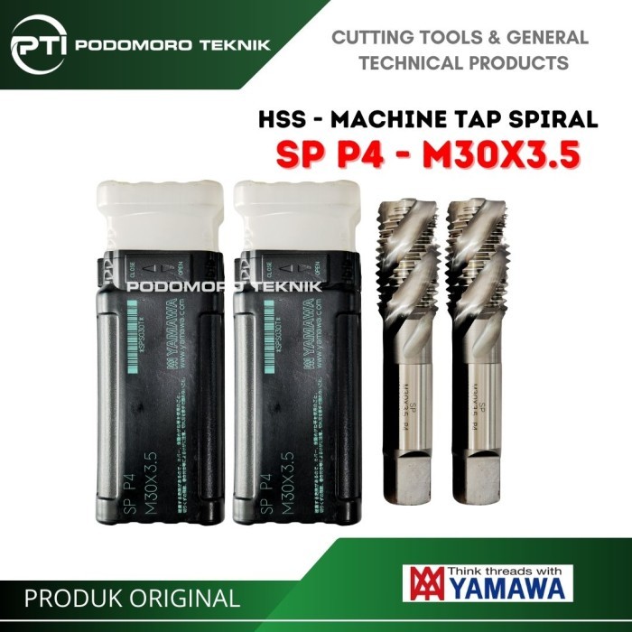 Jual Tap Mesin Yamawa M30 x 3.5 SP P3 Tap Mesin Spiral M30x3.5 JAPAN | Shopee Indonesia
