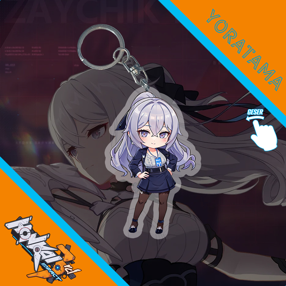 Jual Gantungan Kunci Bronya Silver Wing HOR Honkai Impact HI3, Keychain ...