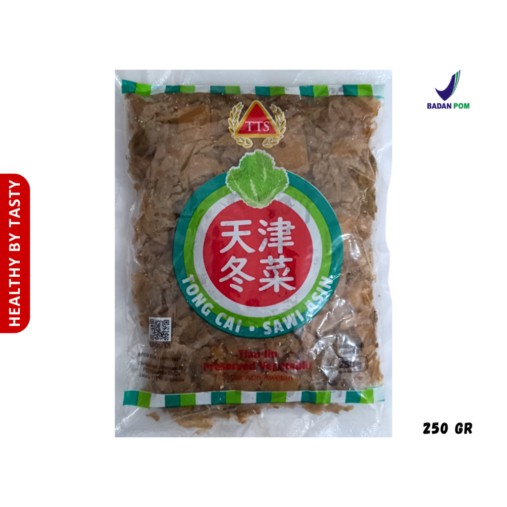 Jual Sayur Asin Tong Cai Tongcai Dongcai Sawi Asin Preserved Vege 250gr ...