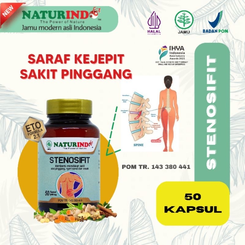 Jual Obat Sakit Pinggang Saraf Kejepit Pinggang Dan Kaki Sakit Bokong ...