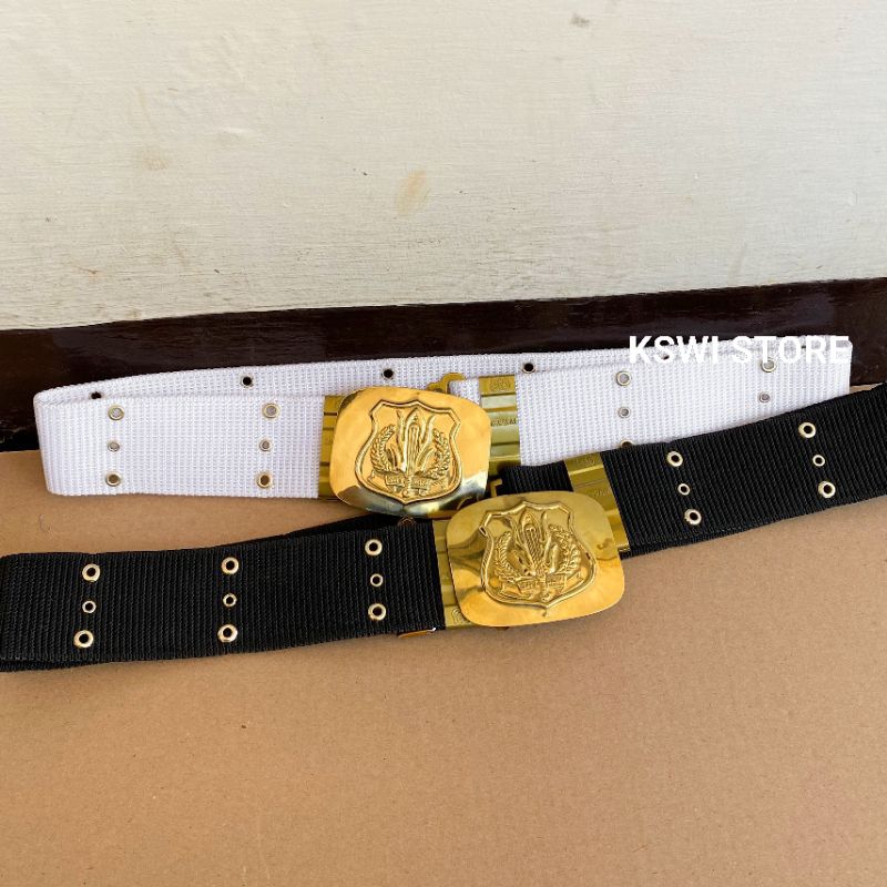 Jual Sabuk Kopel Rim Sabhara Satpam Kuningan Asli | Shopee Indonesia