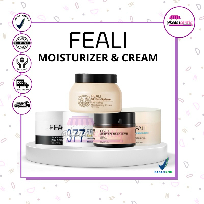 Jual FEALI Moisturizer Goat Milk | Moisturizer Anti Aging, Moisturizer ...