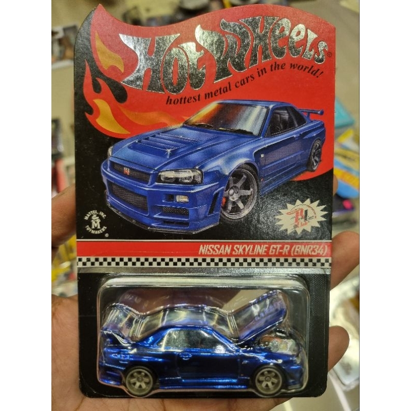 Jual Hotwheels RLC R34 Biru | Shopee Indonesia