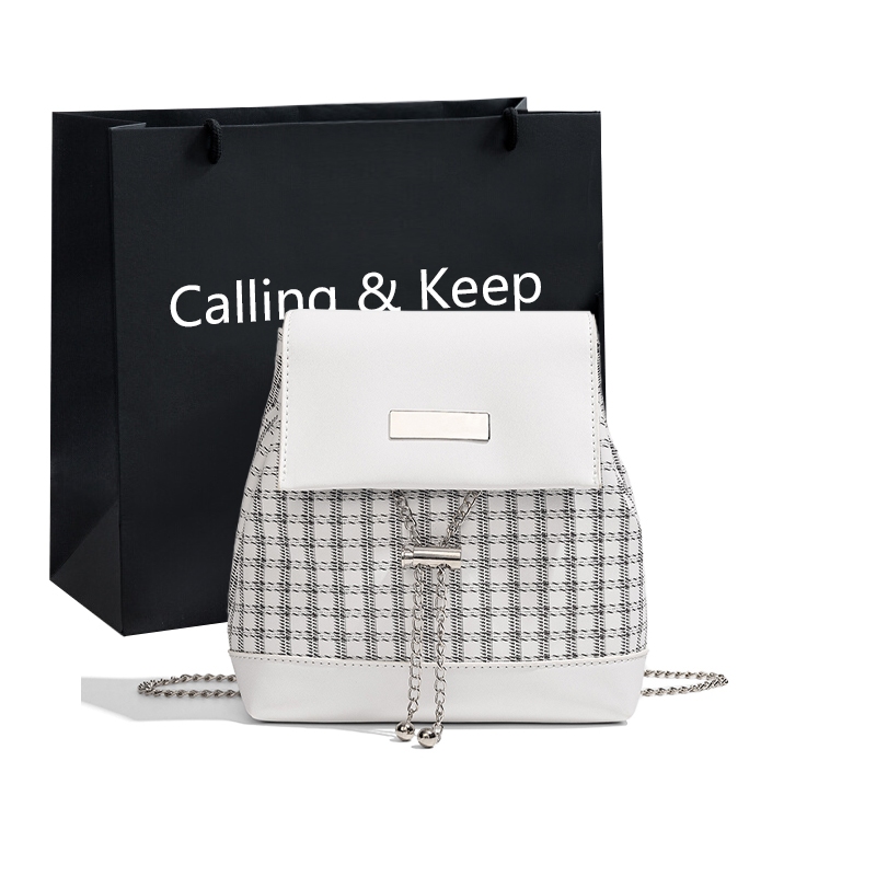 Jual 【COD】Tas Ransel Wanita Baru Y2K Manis Keren Gadis/Silver Kisi Tas ...