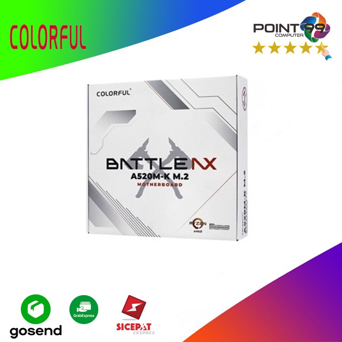 Jual Motherboard Colorful BATTLE-AX A520M-K M.2 V14 AM4/ A520/ DDR4 ...