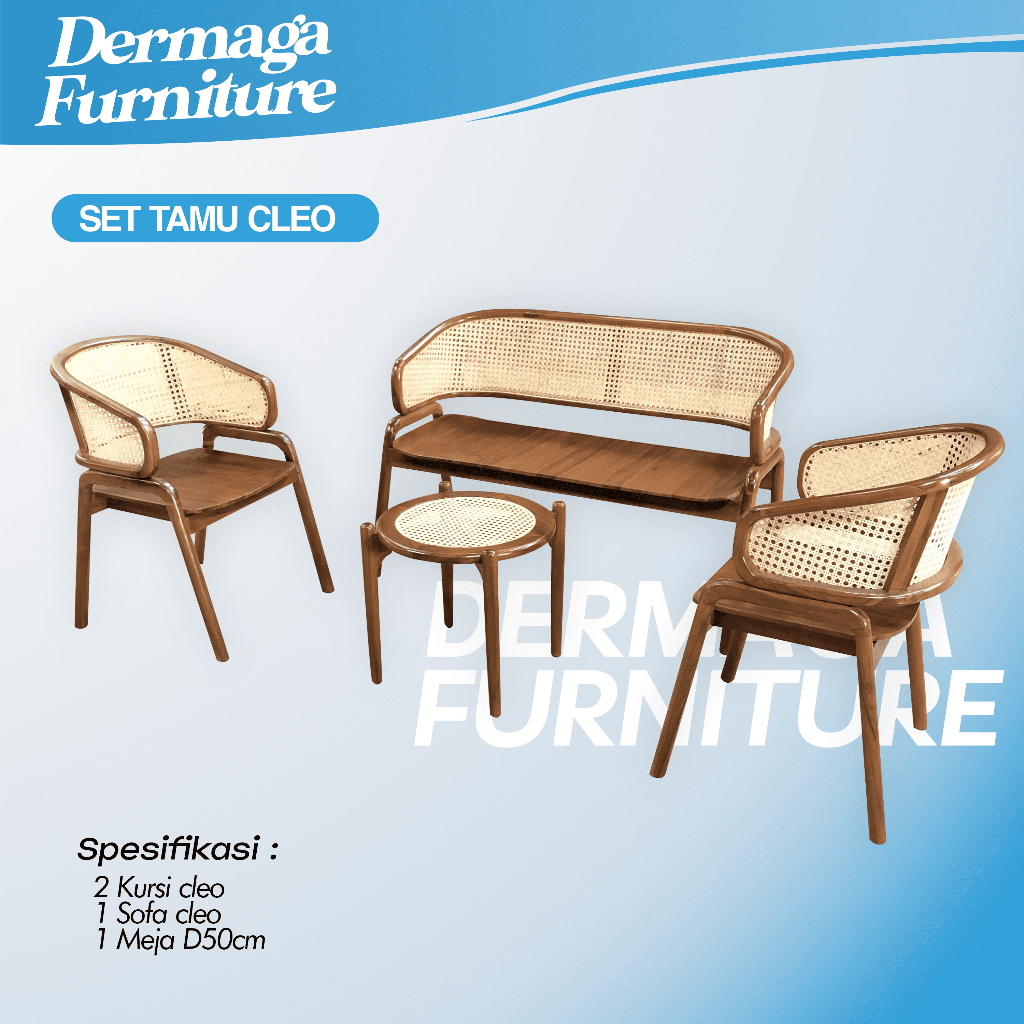 Jual PRE ORDER SET TAMU CLEO SOFA KURSI RUANG TAMU TERMURAH DEKORASI ...