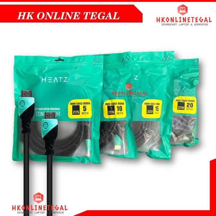 Jual Kabel HDMI TO HDMI Heatz Original High Speed High Quality | Shopee Indonesia