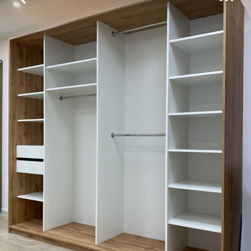 Jual lemari wardrobe minimalis Hpl Taco modern permeter | Shopee Indonesia