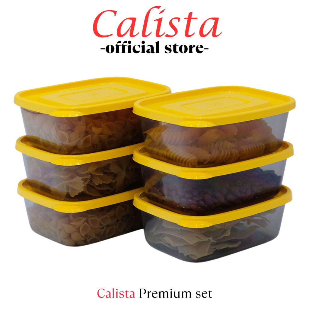 Jual FOOD CONTAINER SET TOPLES PLASTIK CALISTA FURANO SMOKE 6PCS TEMPAT ...