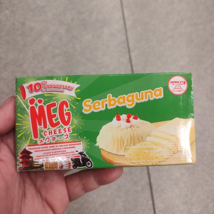 Jual keju meg cheddar 160 gram kemasan baru | Shopee Indonesia