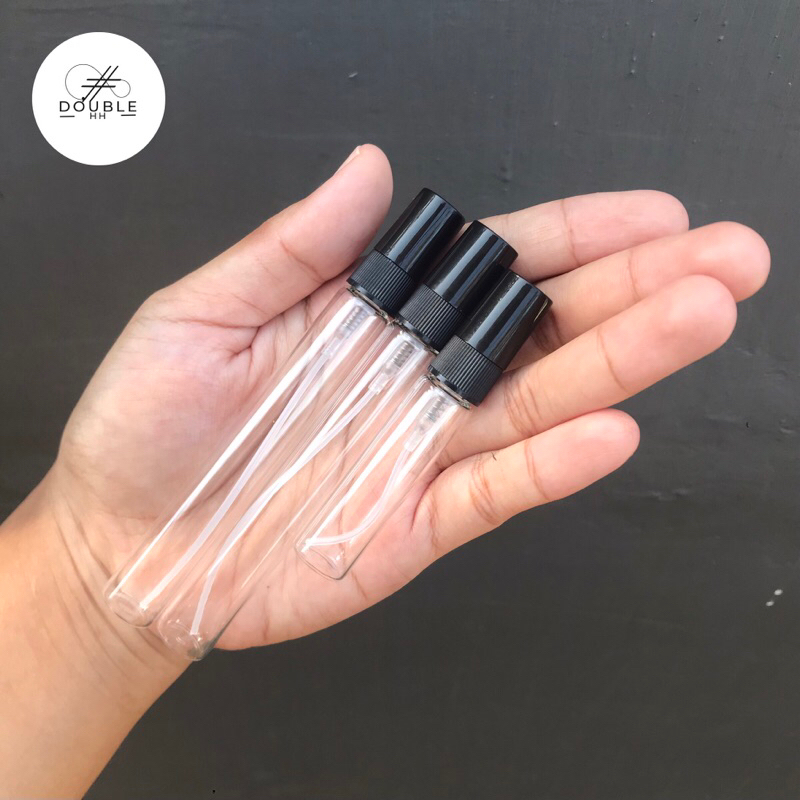 Jual Botol parfum spray mini 2ml 3ml 5ml 10ml kaca travel size refill ...
