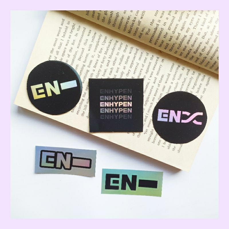 Jual [ENHYPEN] STICKER HOLOGRAM LOGO ENHYPEN | Shopee Indonesia