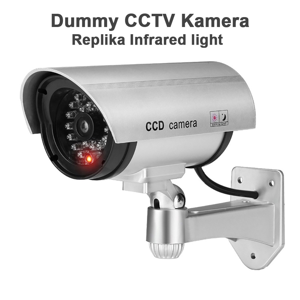 Jual TY Dummy CCTV Palsu Fake Tiruan kamera Replika Infrared lht dummy ...