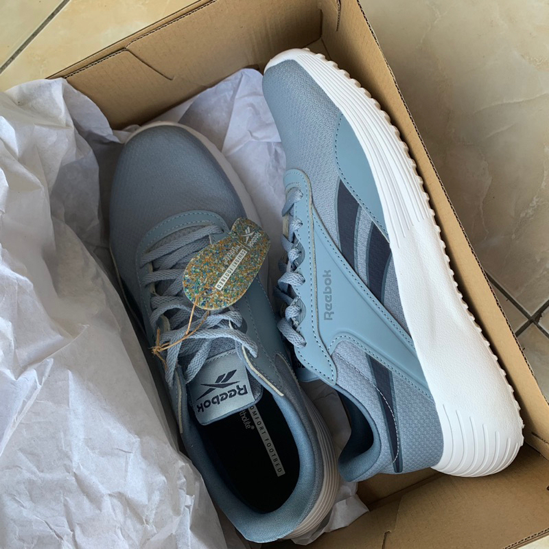 Jual REEBOK RUNNING SHOES VINTAGE BLUE (preloved) | Shopee Indonesia