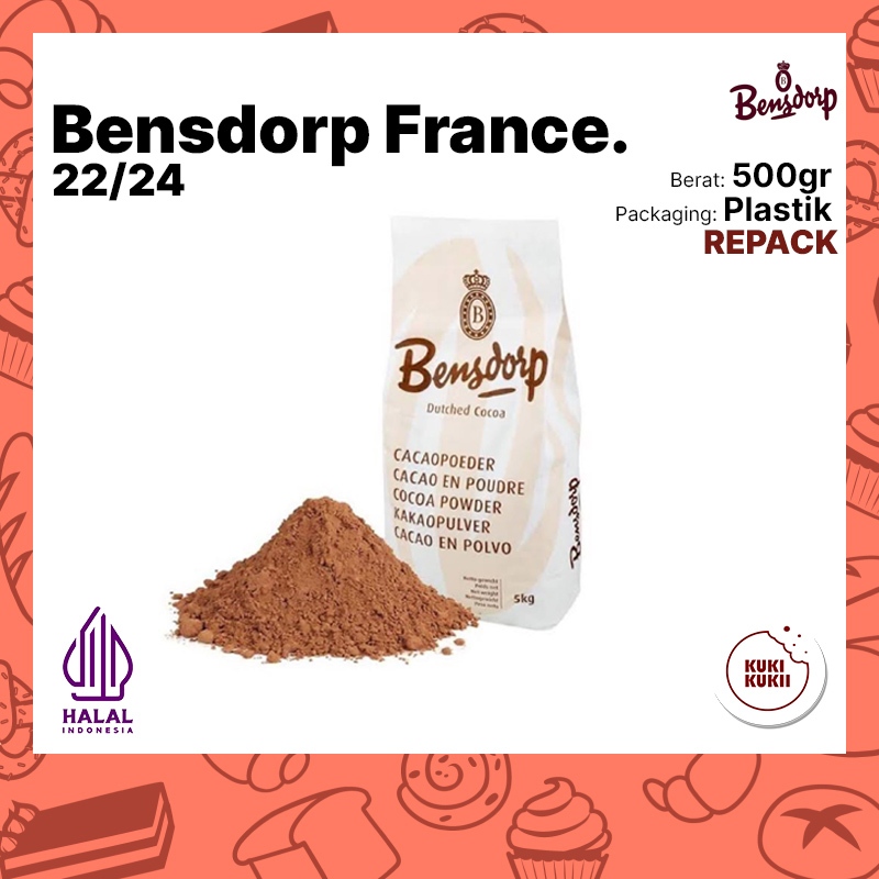 Jual BENSDORP Cocoa Powder France 500gr | Coklat Bubuk BENSDORP Prancis ...