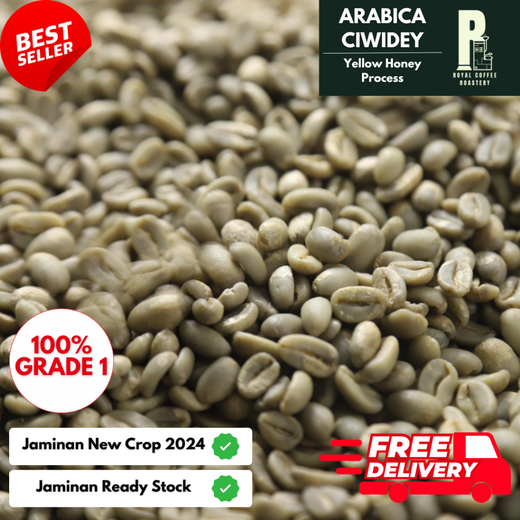 Jual RCR - Biji Kopi Arabika Mentah Grade 1 Proses Honey Gambung ...