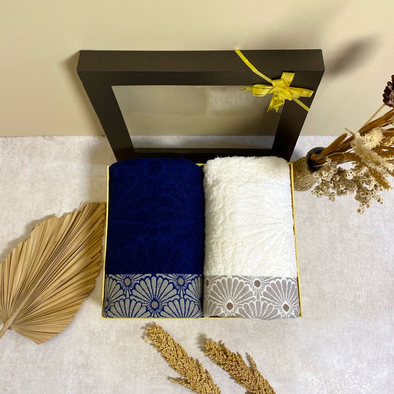 Jual Handuk Couple Wedding Design Handuk Bordir Nama Handuk seserahan ...