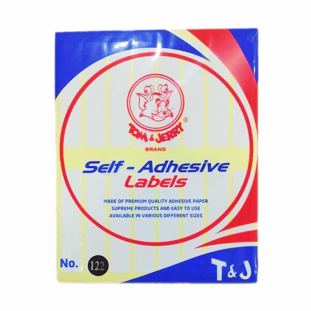 Jual Tom & Jerry - Label Putih Paper Ukuran 120 - 121 - 122 - Pad ...