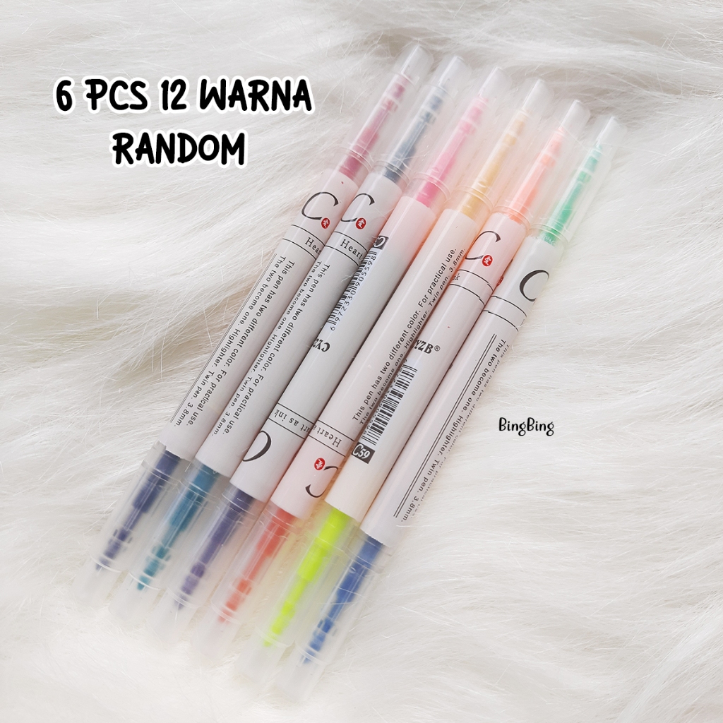 Jual HIGHLIGHTER / STABILO 2 WARNA | Shopee Indonesia