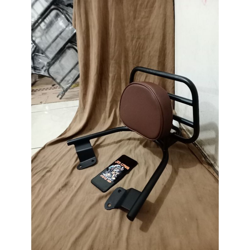 Jual back rack Honda Stylo 160 / Sandaran Belakang Stylo / Aksesoris ...