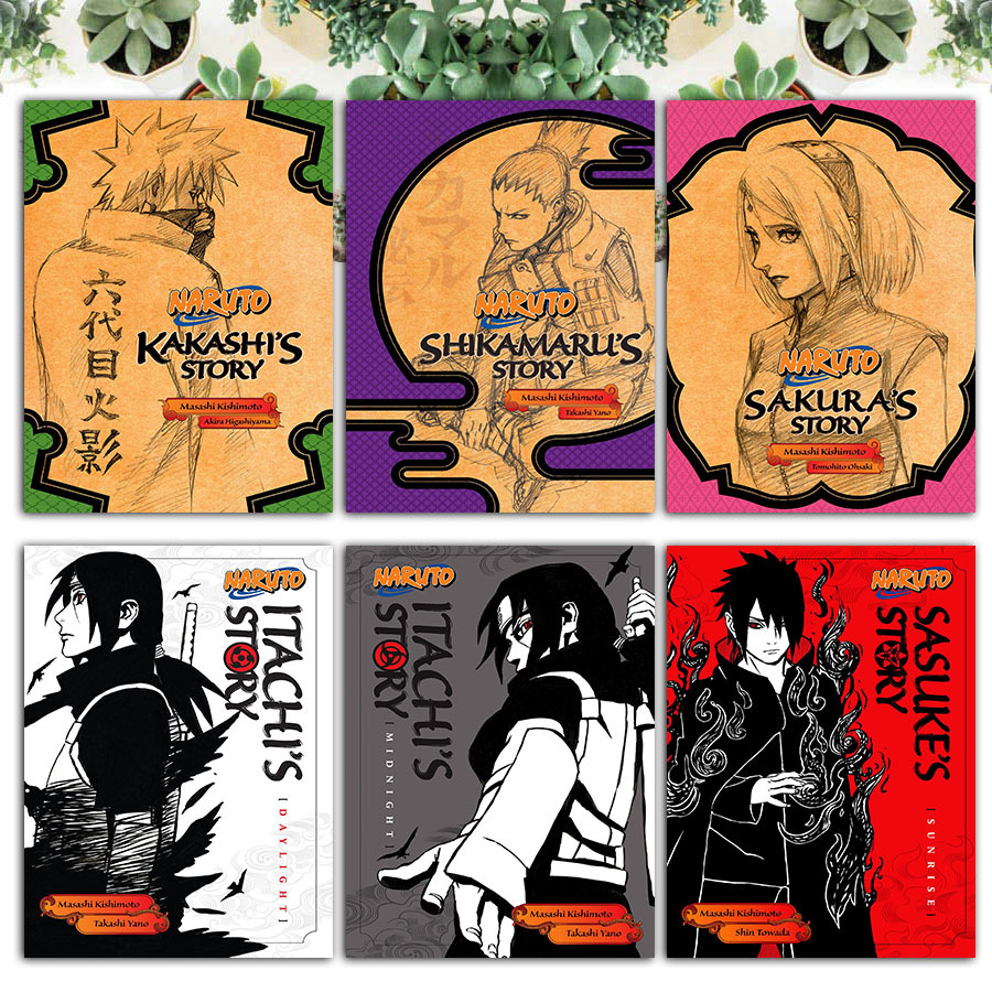 Jual Naruto Novels (6 book series) by Takashi Yano (English Version ...