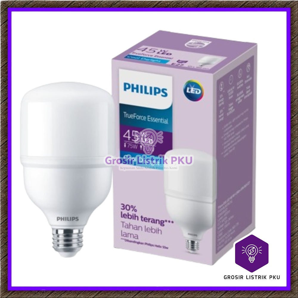 Jual Lampu Philips TForce Essential LED 45W TrueForce Essential LED ...
