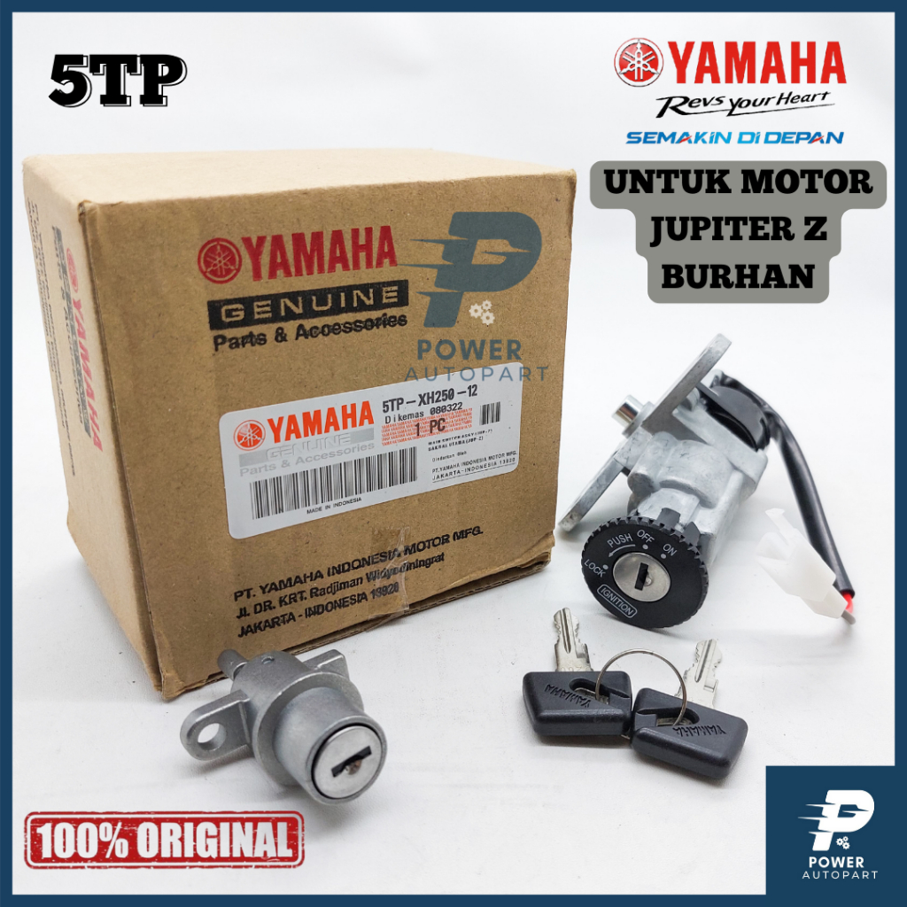 Jual KUNCI KONTAK ORIGINAL 5TP MOTOR YAMAHA JUPITER Z BURHAN KUALITAS ...