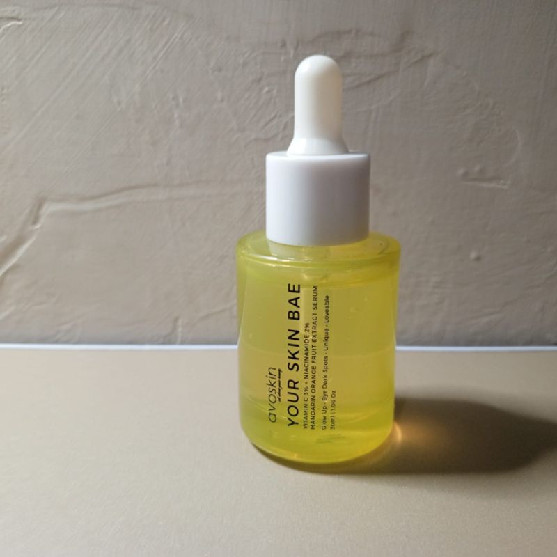 Jual Avoskin Serum Kuning Vitamin C 3%, Niacinamide 2%, dan Mandarin ...