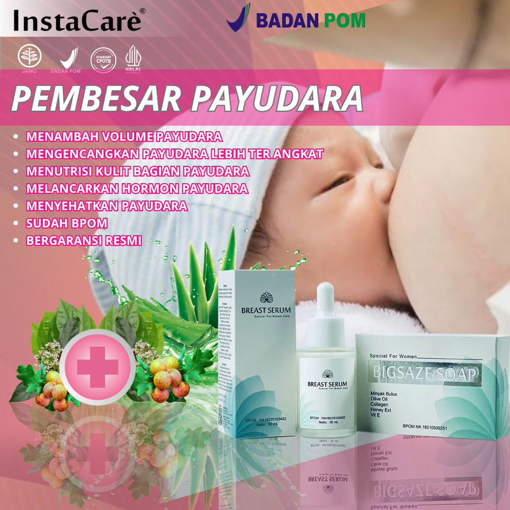 Jual Pembesar Dan Pengencang Payudara Bpom 100 Terpercaya Breast Serum