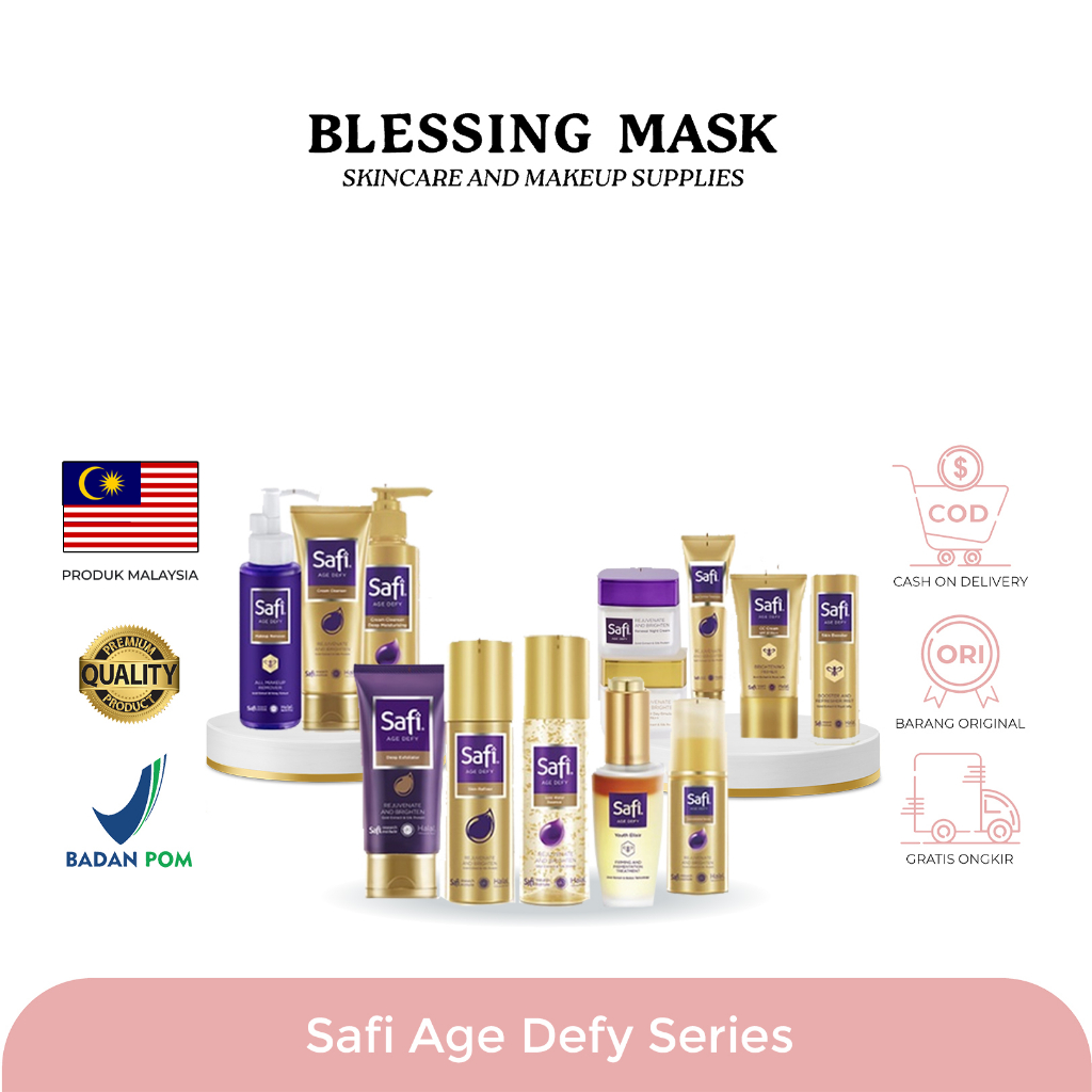 Jual Safi Age Defy Anti Aging Series - Cream Cleanser | Deep Exfoliator ...