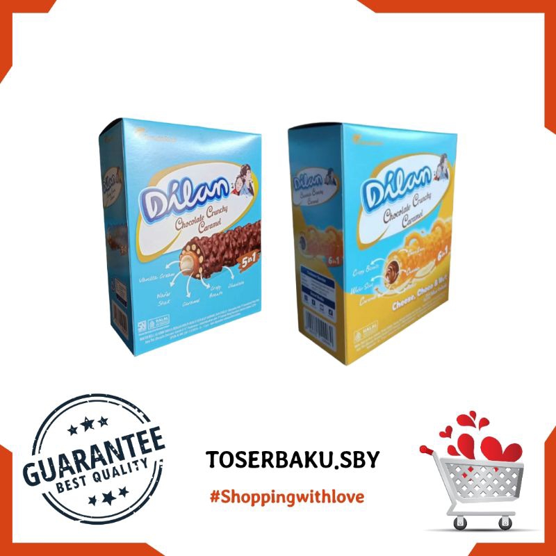 Jual Dilan Chocolate Crunchy Caramel / Dilan Martabak / Chocolate ...