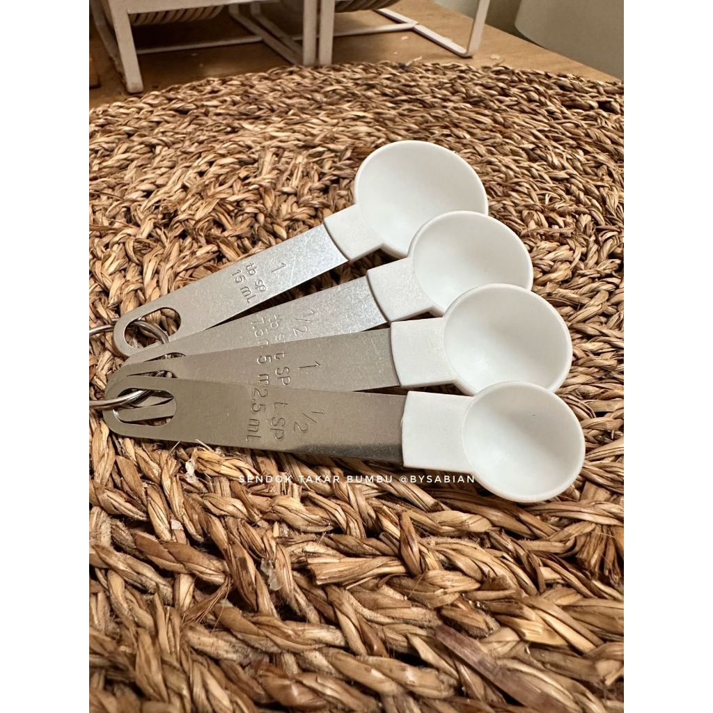 Jual Sendok takar ukur 1 set / sendok takaran bumbu / sendok ukur ...
