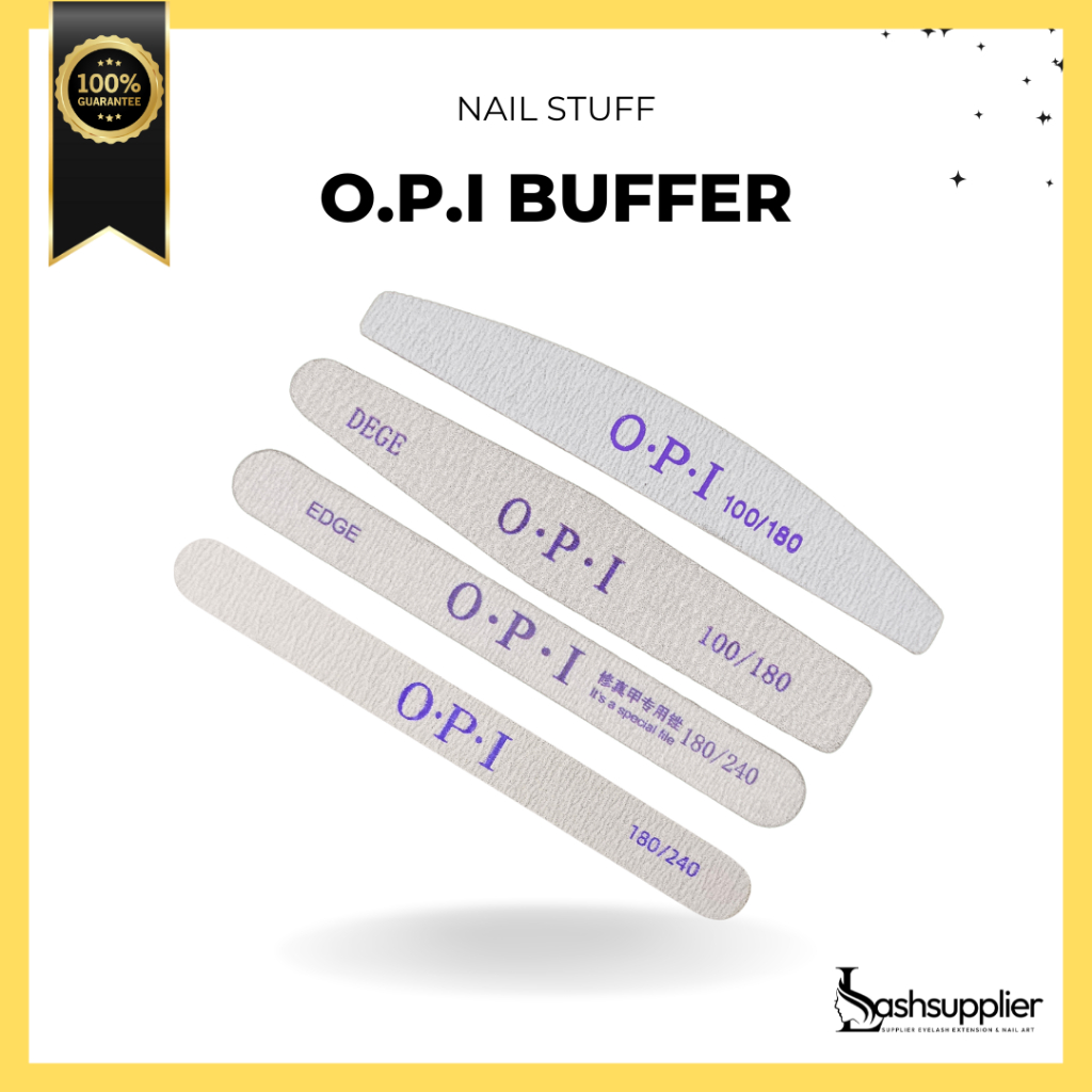 Jual Amplas Kuku OPI Buffer Manicure / Buffer Kuku OPI 2 Sisi | Shopee ...