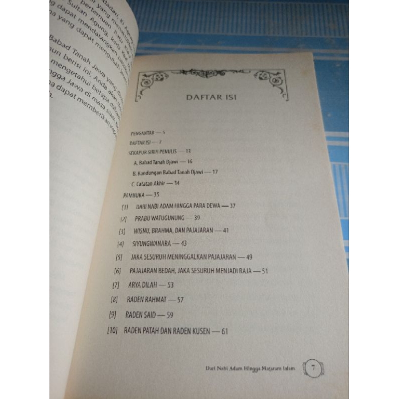 Jual BABAD TANAH JAWA DARI NABI ADAM HINGGA MATARAM ISLAM by Sri ...
