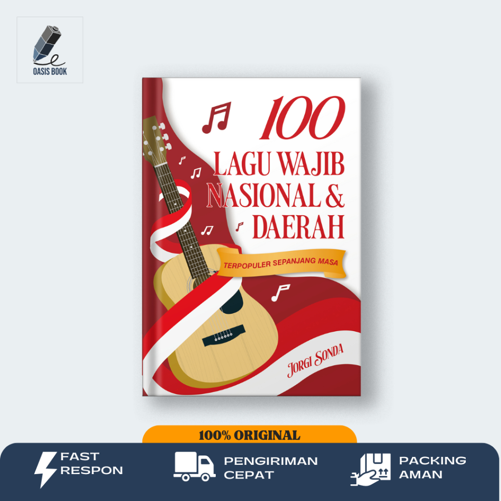 Jual BUKU MUSIK 100 Lagu Wajib Nasional dan Lagu Daerah Terlengkap ...