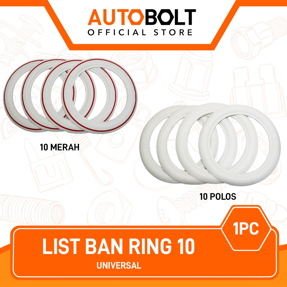 Jual Lis Ban Model Vespa Ukuran Ring 8 10 12 14 Motor Matic Sport Bebek ...