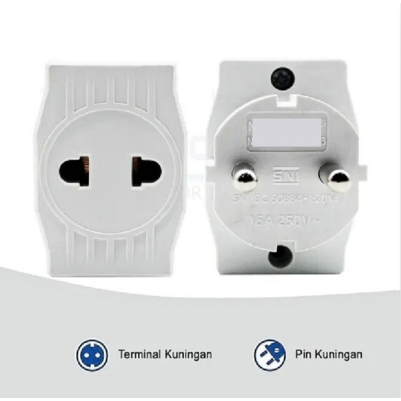 Jual Steker T Multi Cabang 3 Lubang Soket Stop Kontak Colokan Listrik ...