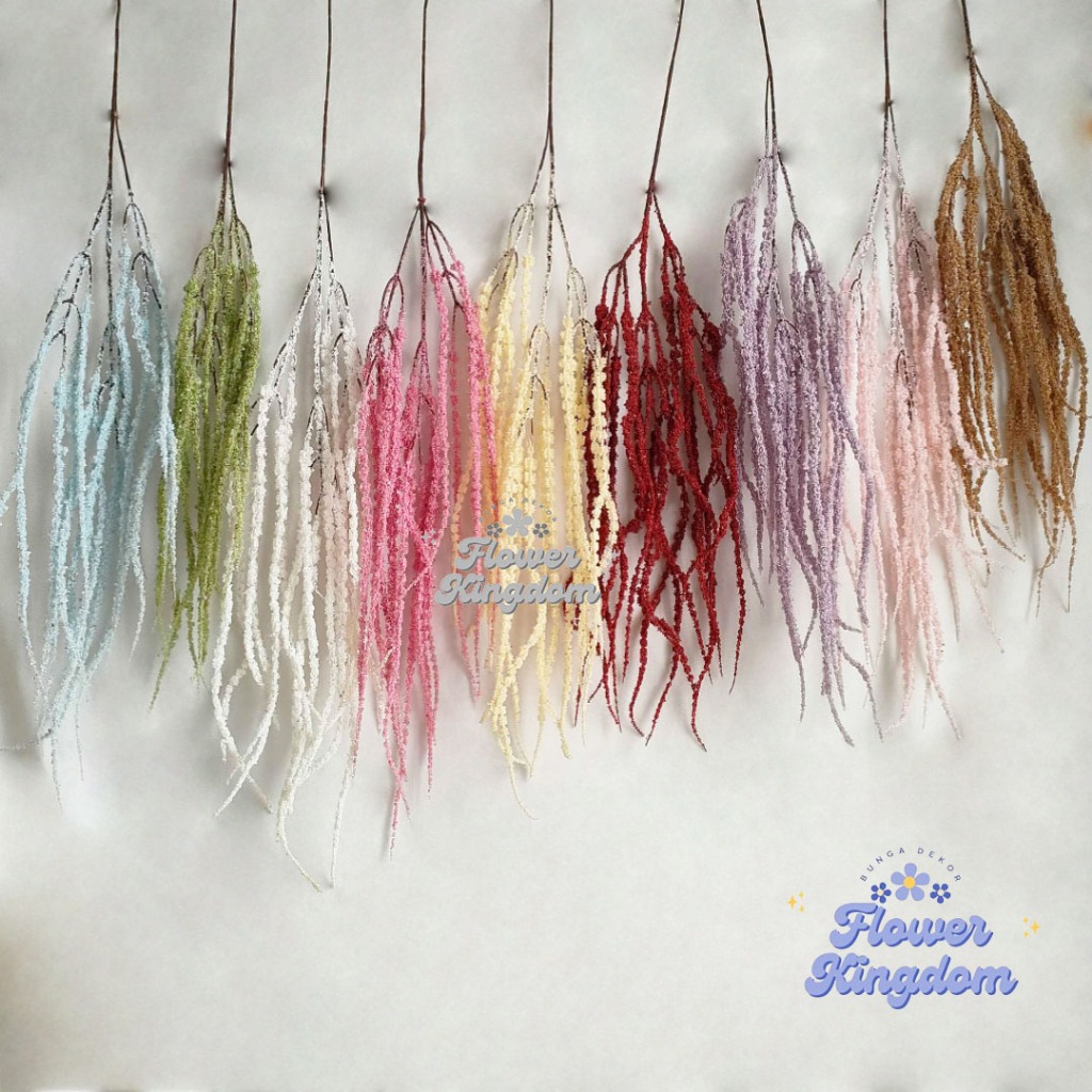 Jual Artificial Amaranthus Premium Bunga Dekorasi Wedding Bunga Plastik ...
