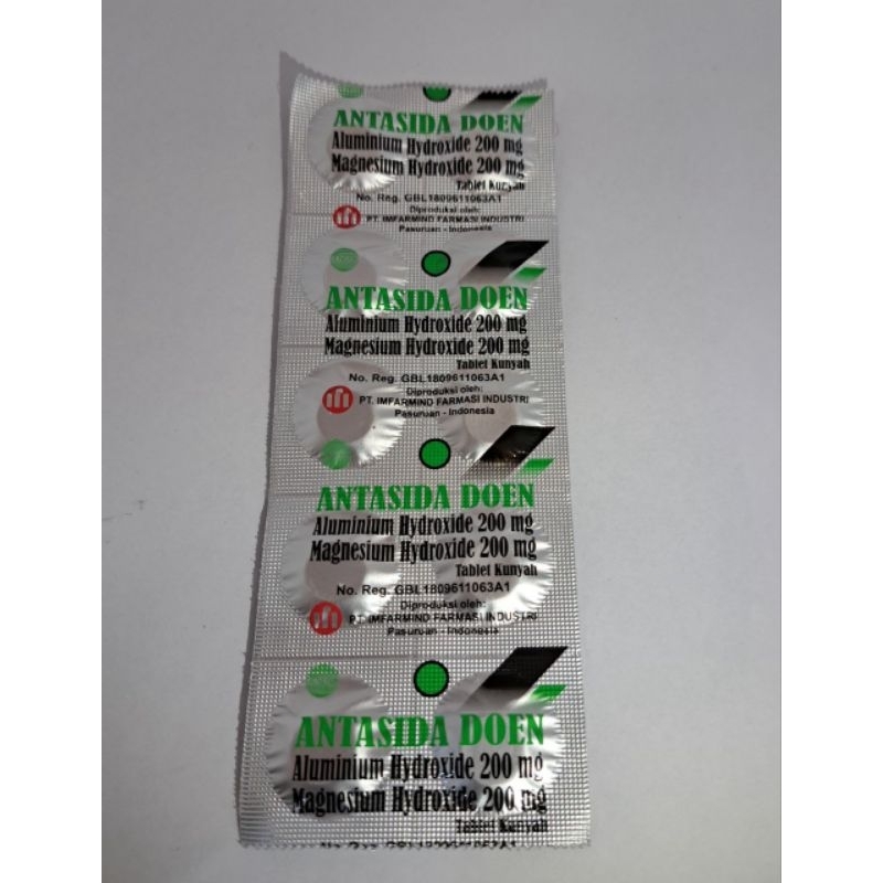 Jual antasida tablet obat maag strip 10 tablet | Shopee Indonesia
