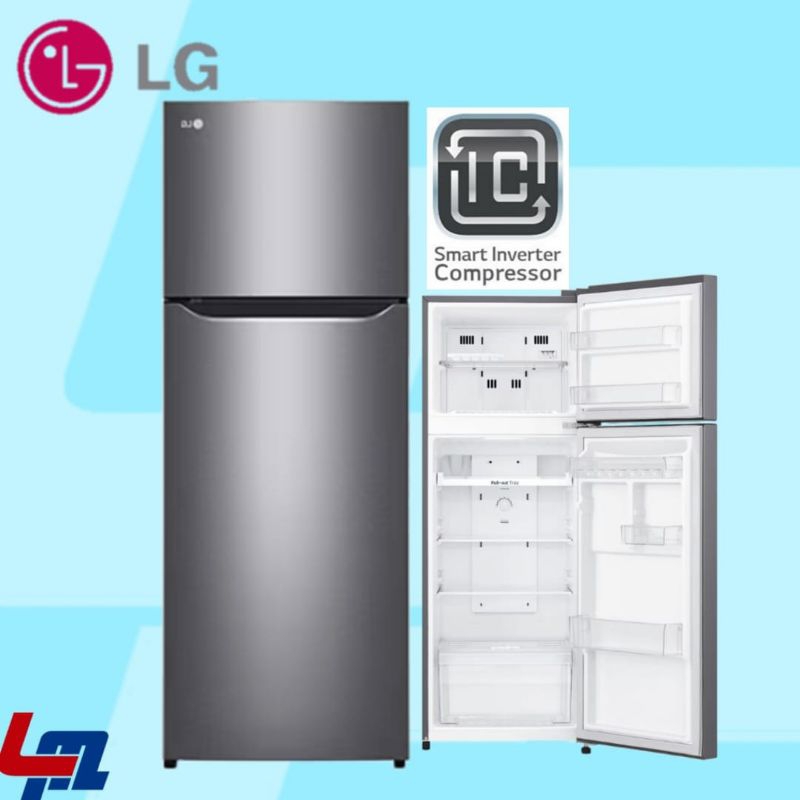 Jual LG Kulkas (2D) Smart Inverter Compressor 225L GN-B222SQIB ...