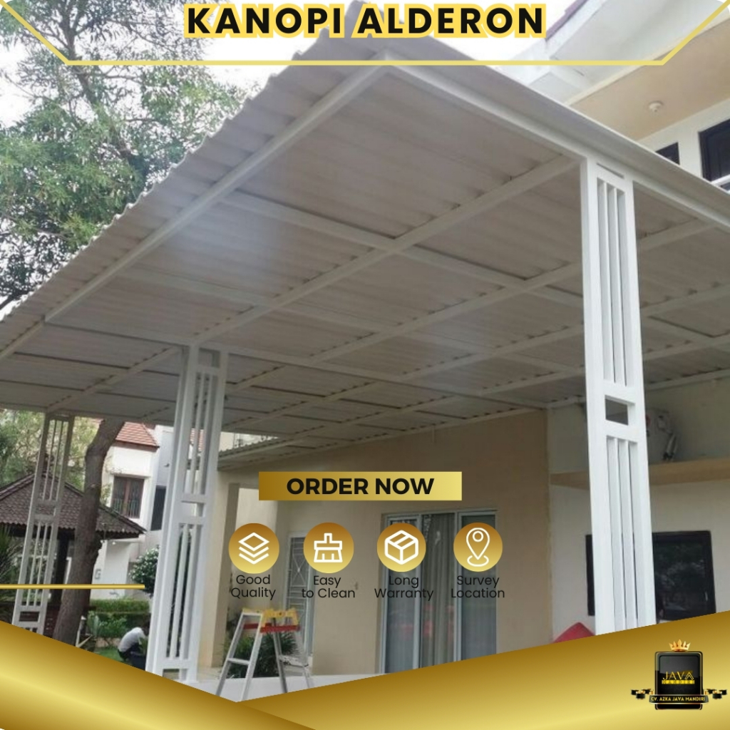 Jual Kanopi Alderon RS Canopy Alderon Baja Ringan Canal C | Shopee ...