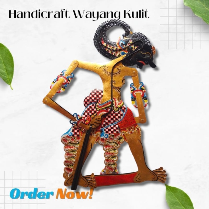 Jual WERKUDORO / WERKUDARA / BIMA Wayang Kulit ASLI Werkudoro / Bima ...