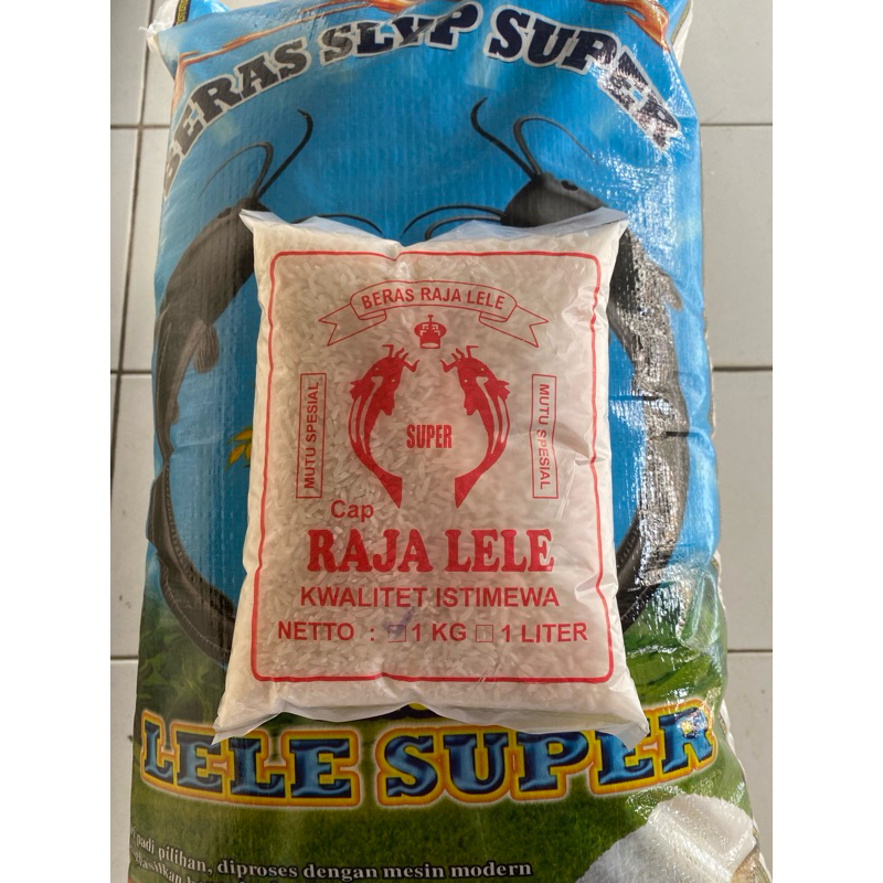 Jual Beras Raja Lele Super Kemasan 1 Kg | Shopee Indonesia