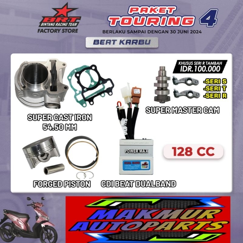 Jual BRT Paket Touring 4 Beat Karbu - Blok Piston - Master Cam - CDI ...