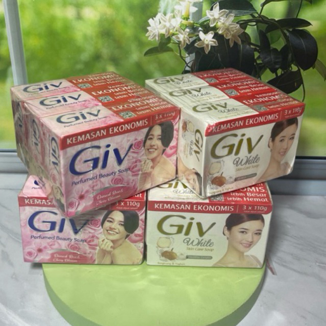 Jual 3pcs Sabun Giv Besar 100gram Giv Banded isi 3 | Shopee Indonesia