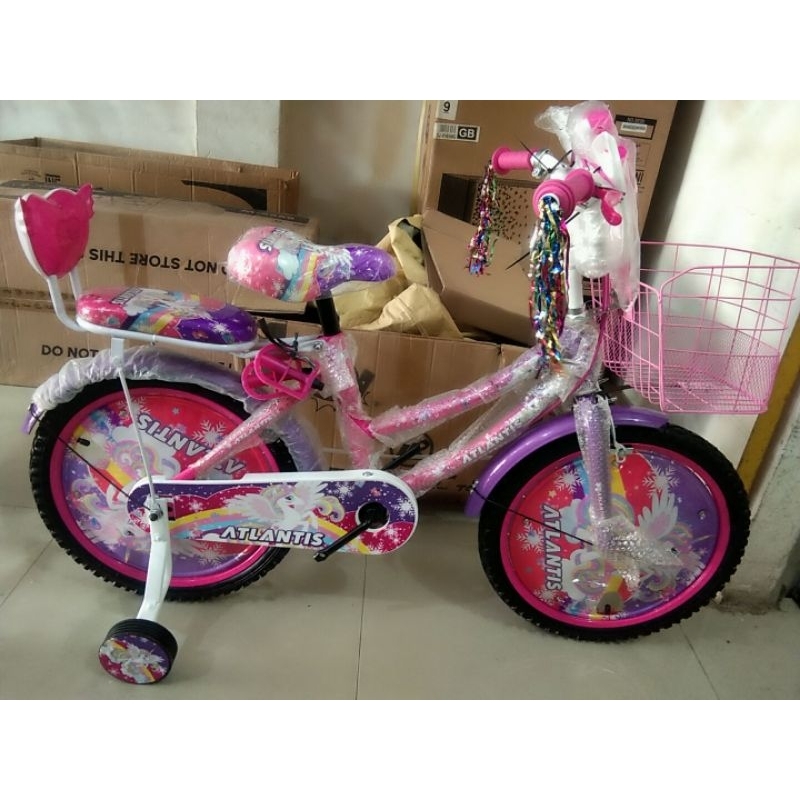 Jual Sepeda Anak Perempuan Sepeda Mini CTB 18 inch ATLANTIS ( KUDA PONY ...