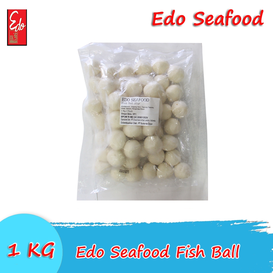 Jual Edo Seafood Fish Ball 1 Kg / Edo Bakso Ikan | Shopee Indonesia