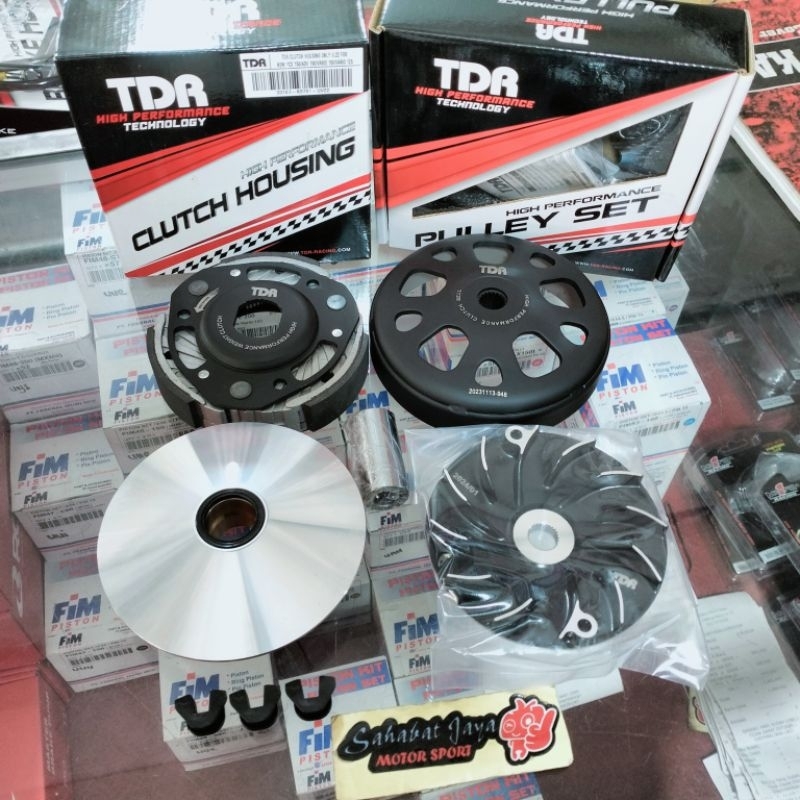 Jual Upgrade CVT TDR Vario 125 Vario 150 Kampas Ganda TDR Mangkok Ganda ...
