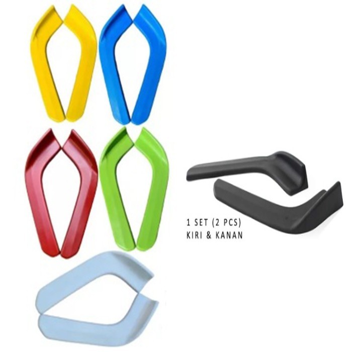 Jual Winglet Diffuser Universal Lips Bumper Depan Mobil Wide Body Warna ...
